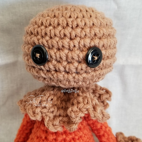 Ravelry: Amigurumi Bootyful Sammy doll pattern by Elizabeth Mauricio