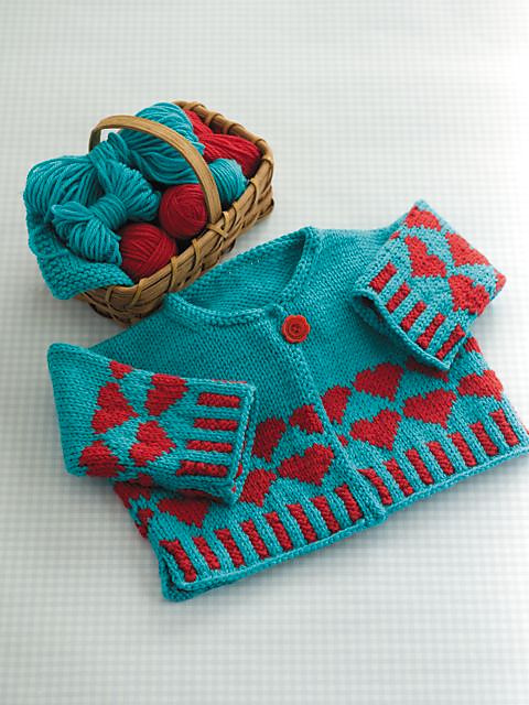 Ravelry: Heart Cardigan pattern by Grace Akhrem