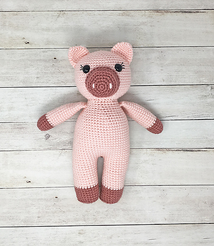 Ravelry: Amigurumi Pig pattern by Grace and Yarn