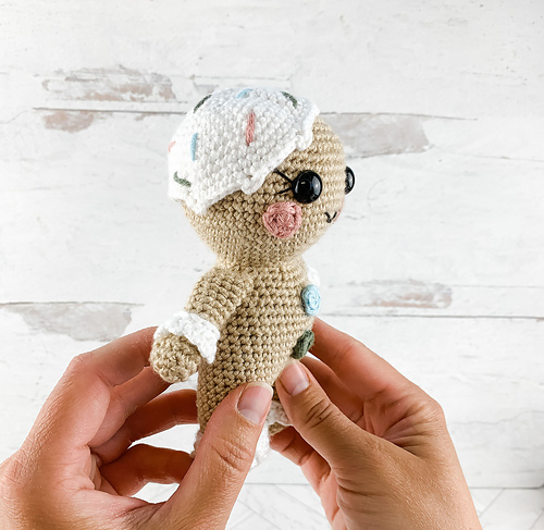 Ravelry: Mini Gingerbread Doll pattern by Grace and Yarn