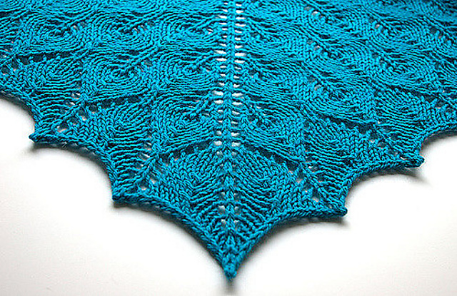 Ravelry: Shetland Triangle Lace Shawl pattern by Evelyn A. Clark
