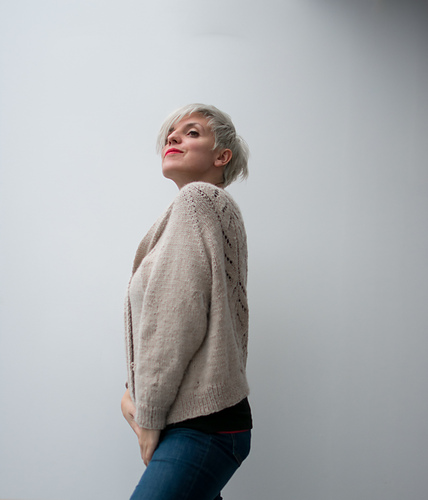 Ravelry: Flâner Jacket Dk pattern by Karen Broz