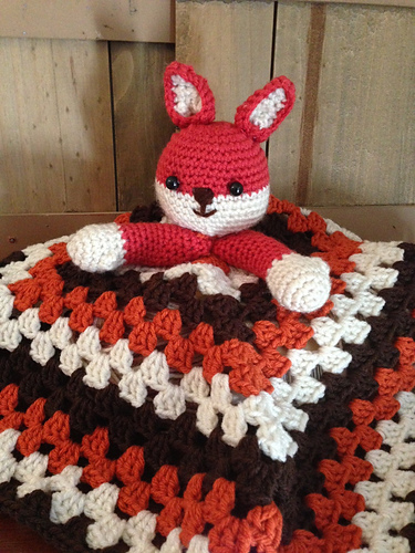 Ravelry: Felix the Fox Lovey pattern by Gramma Beans