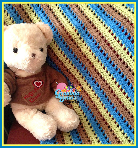 Ravelry: Cuddle Time Baby Blanket pattern by Gramma Beans