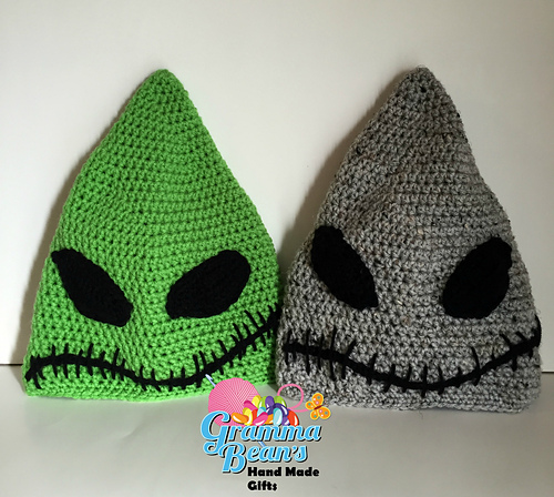 Ravelry: Oogie Boogie Monster Hat pattern by Gramma Beans