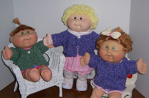 Ravelry: Cabbage Patch Kids Sweaters pattern by Janice Helge