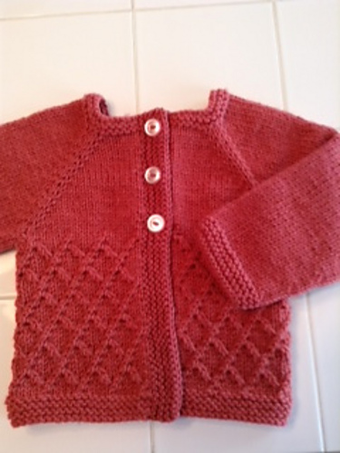 Ravelry: Diamond Cardigan pattern by Nancy Pietraszek