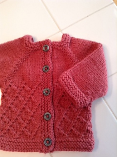 Ravelry: Diamond Cardigan pattern by Nancy Pietraszek