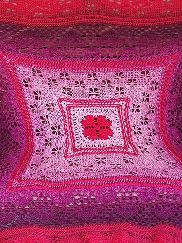 Ravelry: Heart of Hope Blanket pattern by Kathleen McGrew