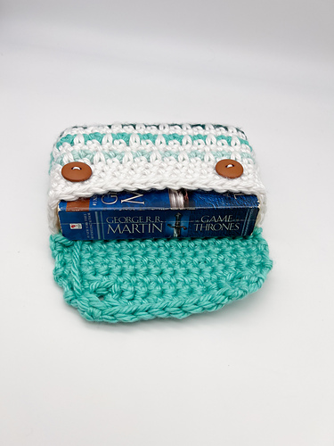 Ravelry: Pop of Color Book Sleeves pattern by Lisa M Fox