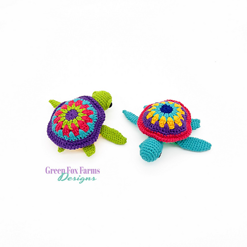 Ravelry: Calliope the Sea Turtle pattern by Lisa M Fox
