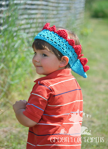 Ravelry: Dinosaur Crown pattern by Lisa M Fox