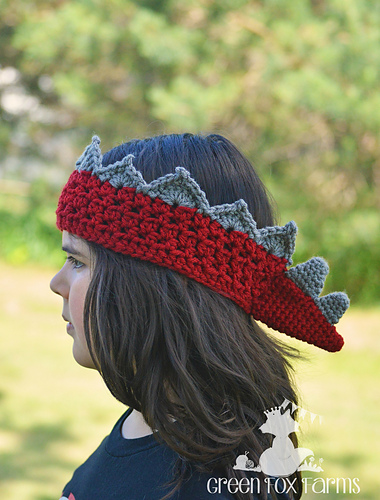 Ravelry: Dinosaur Crown pattern by Lisa M Fox