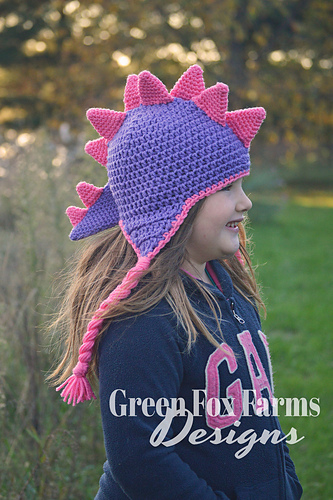 Ravelry: Dinomite Dinosaur Hat pattern by Lisa M Fox