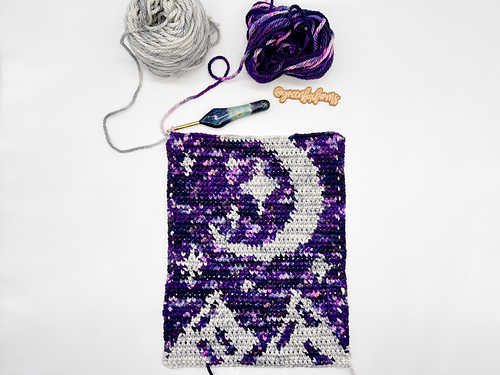 Ravelry: Moonrise Mountain Tapestry pattern by Lisa M Fox