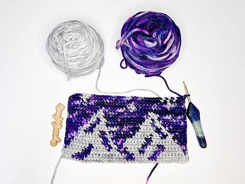 Ravelry: Moonrise Mountain Tapestry pattern by Lisa M Fox