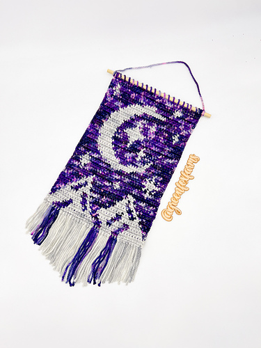 Ravelry: Moonrise Mountain Tapestry pattern by Lisa M Fox