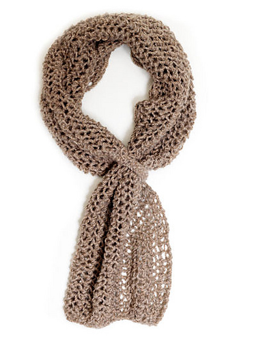 Ravelry: Net and Hoop Scarf pattern by TOFT