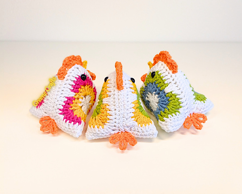 Ravelry: Granny Square Chicken / Granny-Square-Huhn pattern by Susanne ...