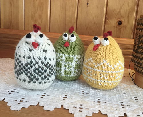 Ravelry: Easter chickens Norwegian style pattern by Bente Presterud
