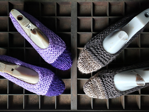Ravelry: Heckin' Quick Slippers pattern by Natasha Sills