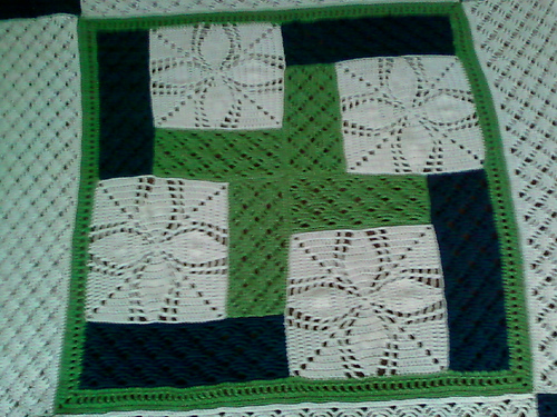 Ravelry: Spider Stitch Throw pattern by Renee Rodgers