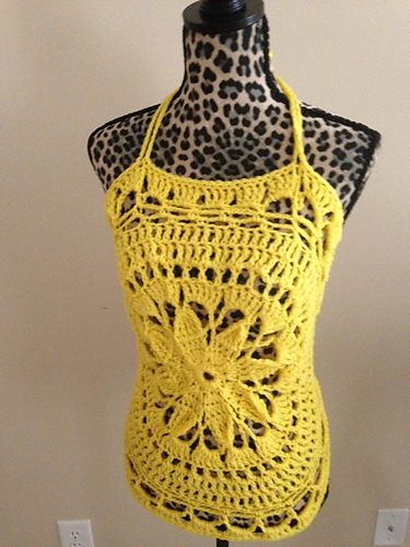 Ravelry: Doily Top Cover Up pattern by Gu'Chet