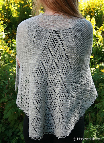 Ravelry: Diamonds Faroese Shawl pattern by Gudrun Maria