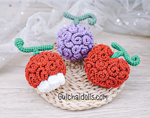 Ravelry: Devil fruits pattern by Guichai Dolls