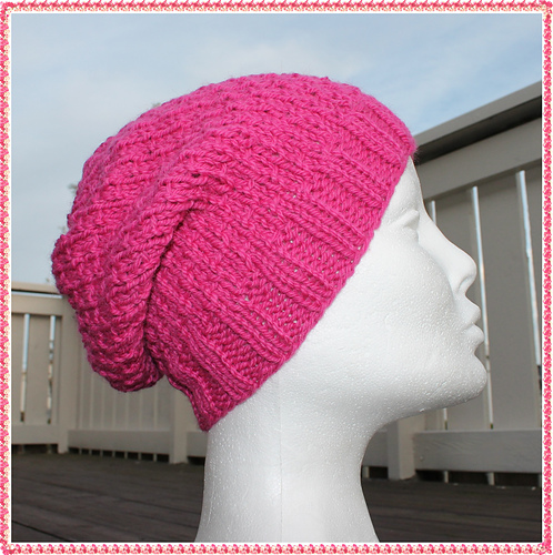 Ravelry: Pink october-hat pattern by Guri Østereng Halvorsen