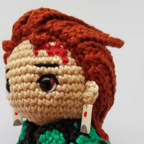 Ravelry: Tanjiro Kamado pattern by Nathally Belmont