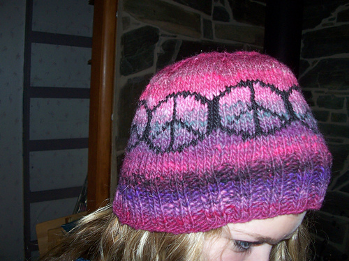 Ravelry: World Peace Hat pattern by Lorna Pearman