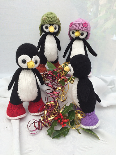 Ravelry: Perty the Penguin pattern by Pat Alinejad