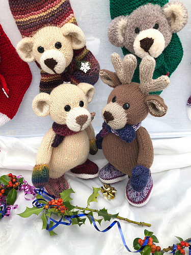 Ravelry: Christmas Stockings and Toys pattern by Pat Alinejad