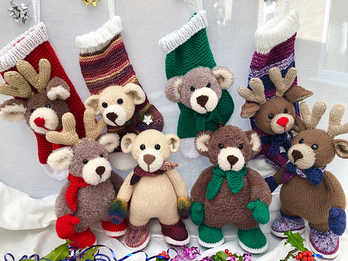 Ravelry: Christmas Stockings and Toys pattern by Pat Alinejad