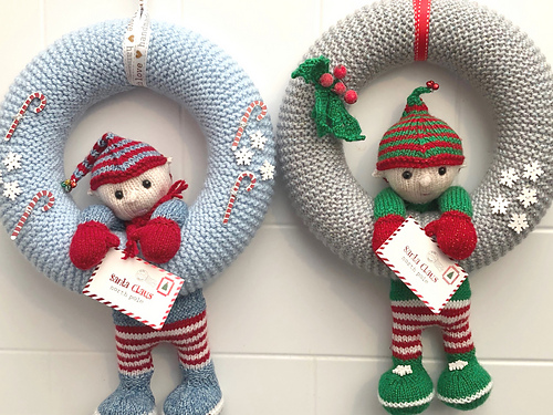 Ravelry: Seasonal Character Wreaths pattern by Pat Alinejad