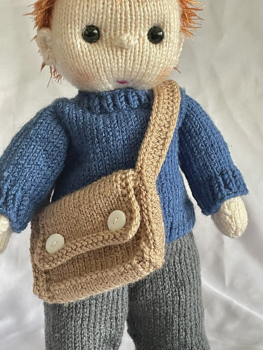 Ravelry: Janet and John Start School pattern by Pat Alinejad