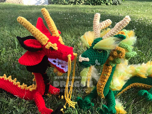 Ravelry: Chinese Dragon pattern by Cortney Nicole