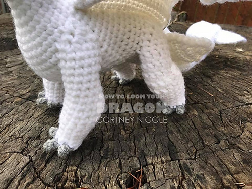Ravelry: Lightfury Dragon pattern by Cortney Nicole