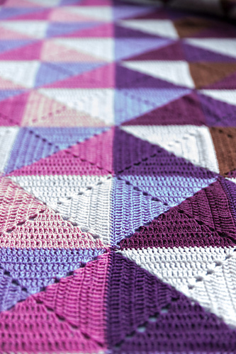 Ravelry: Origami Blanket pattern by Kirsten Ballering