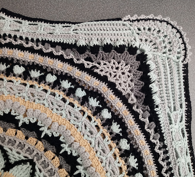 Ravelry: NinaMayer's Jacaranda CAL TEST