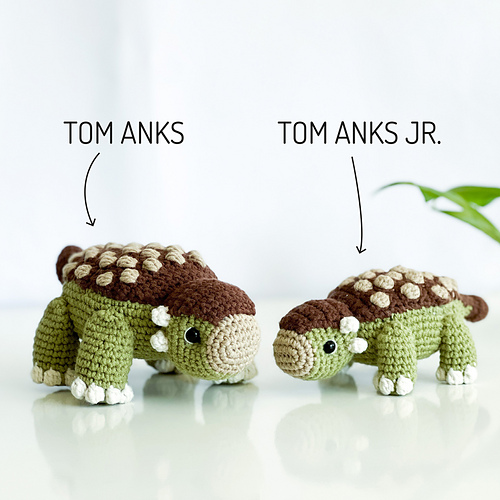 Ravelry: Dinosaur - ankylosaurus pattern by Halime Özel