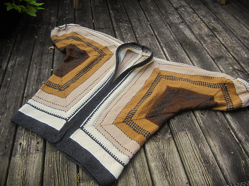 Ravelry: Maya Hexagon Cardigan pattern by Arunima Goel