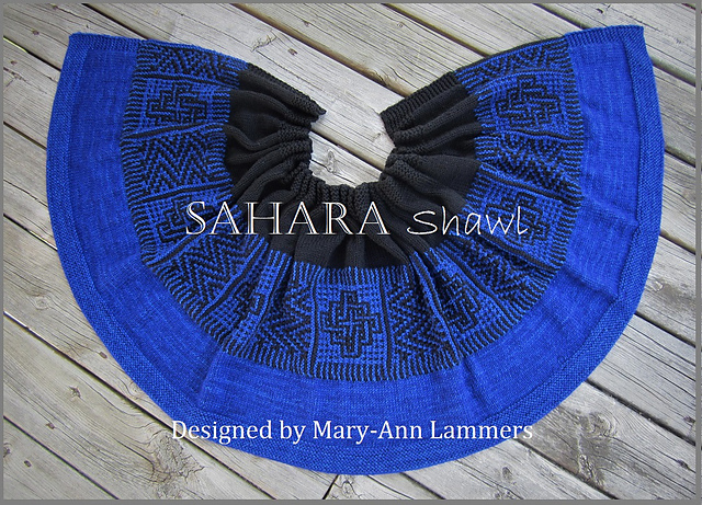 Ravelry: Sahara Shawl pattern by Mary-Ann Lammers