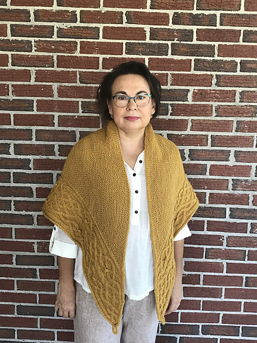 Ravelry: Tuscan sun shawl pattern by Guzel Eaves