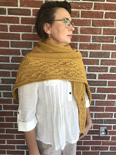 Ravelry: Tuscan sun shawl pattern by Guzel Eaves