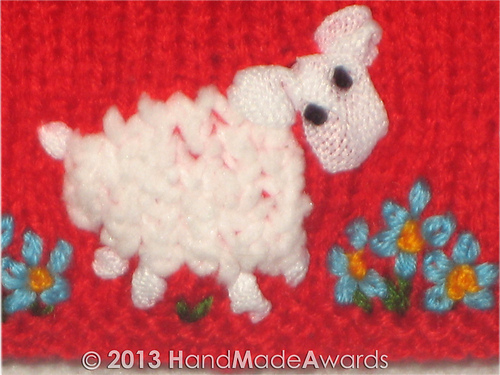 Ravelry: Mary had a little lamb tea cosy pattern by Loly Fuertes