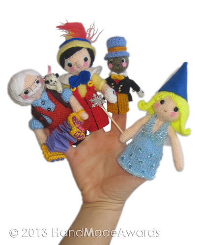 Ravelry: Pinocchio Finger Puppets pattern by Loly Fuertes