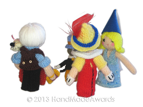 Ravelry: Pinocchio Finger Puppets pattern by Loly Fuertes