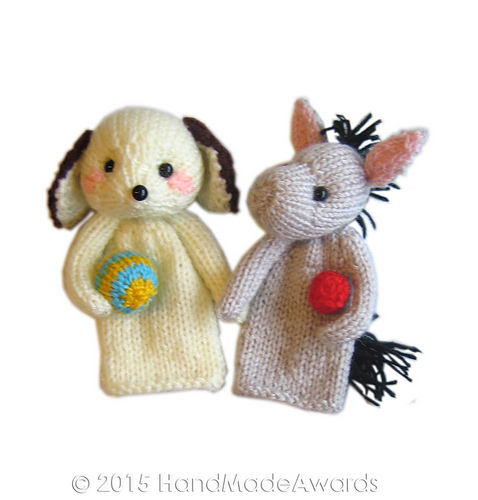 Ravelry: Family Donkey Finger puppets pattern by Loly Fuertes
